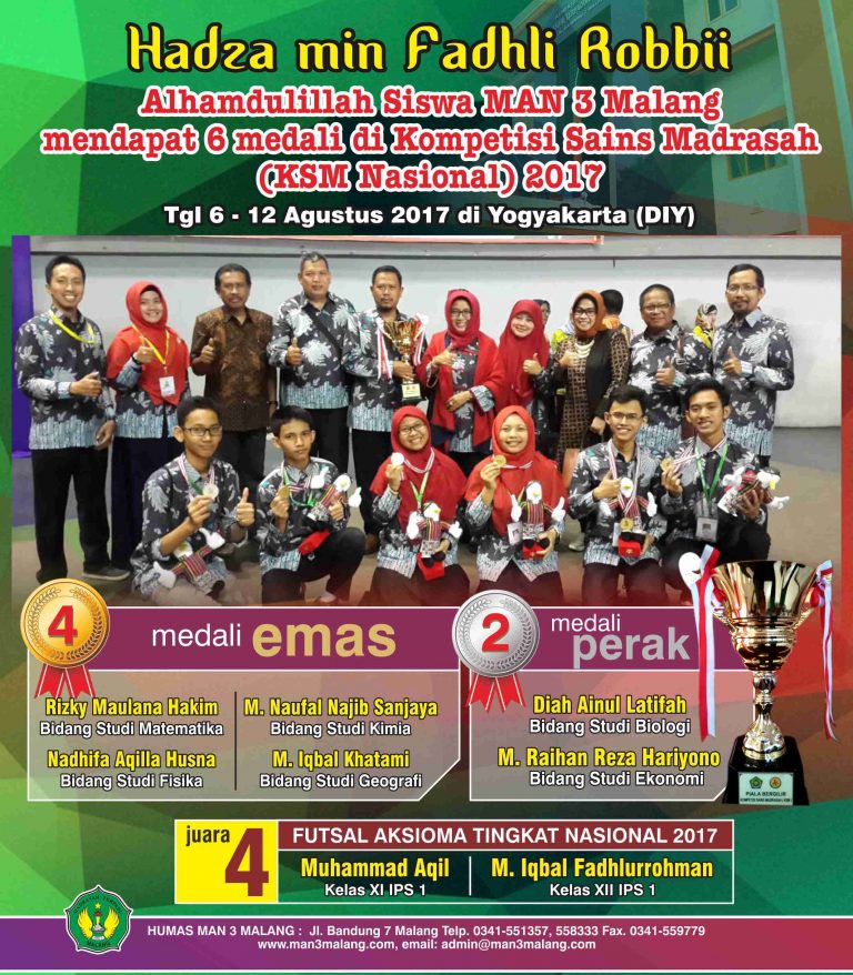 MAN 2 Kota Malang ( JUARA PRIMA )