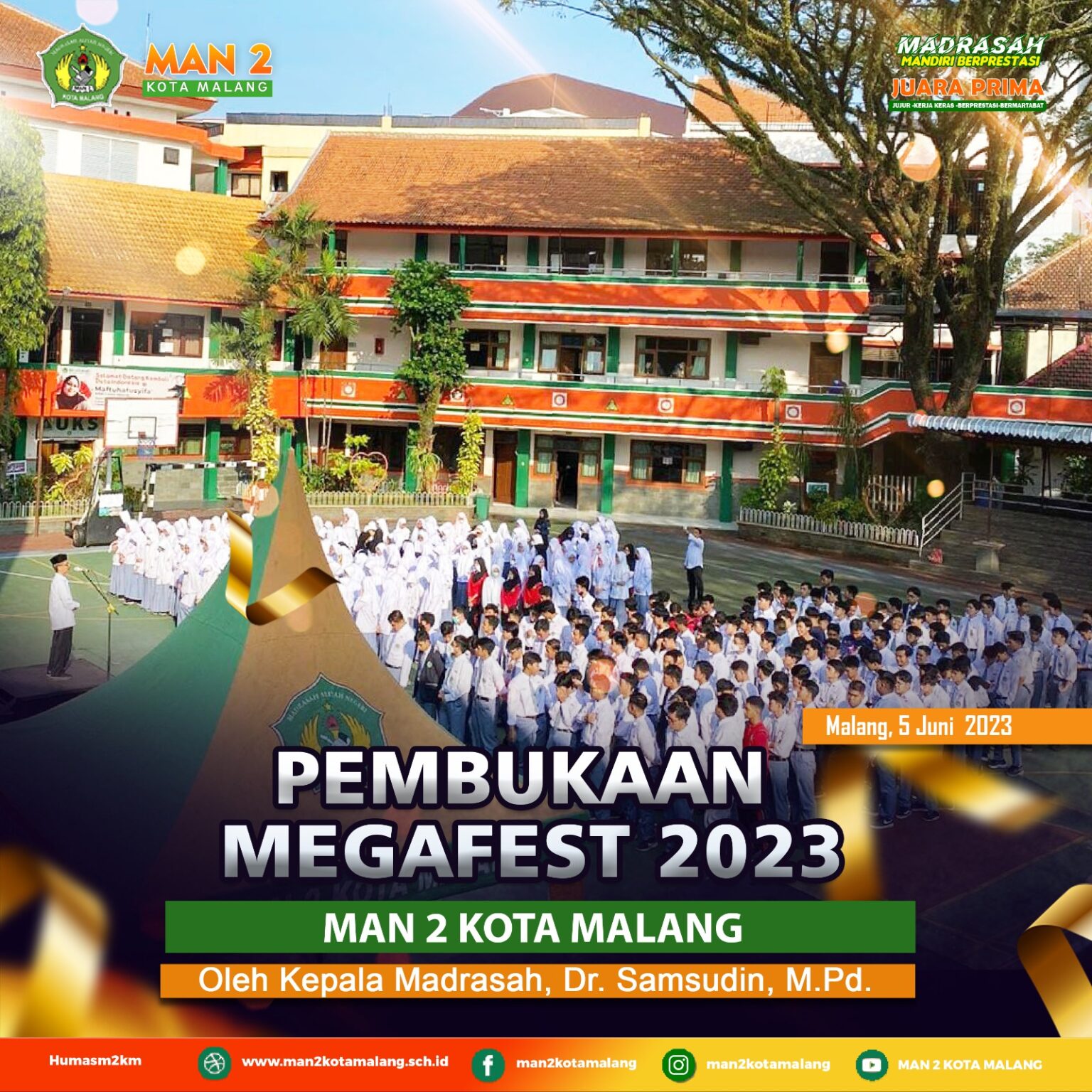 Kamad : Jadikan Megafest 2023 Media Tingkatkan Kebersamaan dan ...