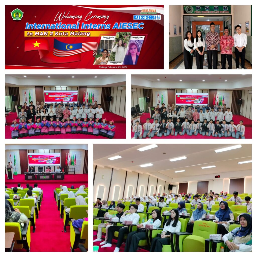 KAKANKEMENAG HADIRI WELCOMING CEREMONY INTERNATIONAL INTERNS AIESEC TO ...