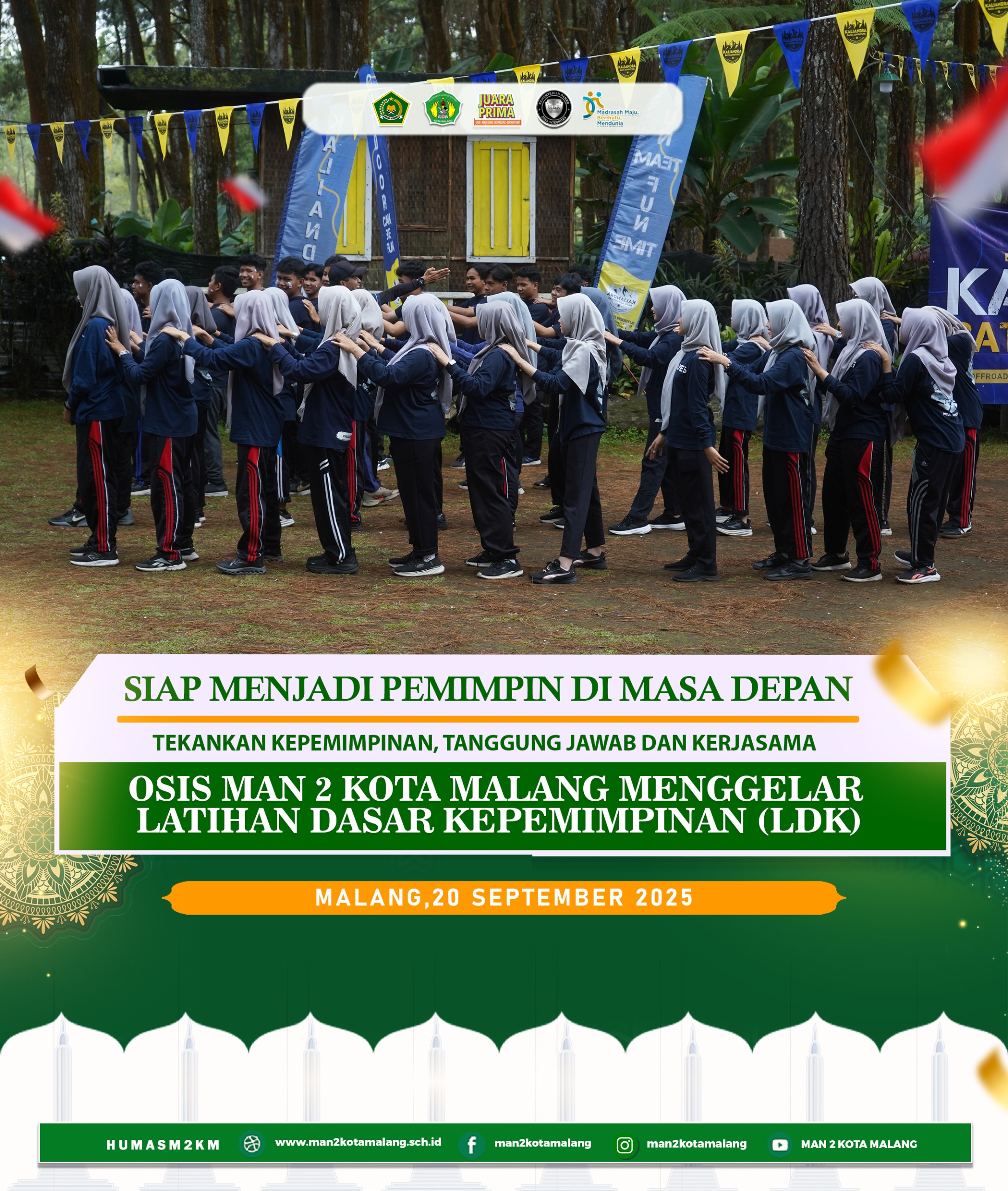 LDK OSIS MAN 2 Kota Malang Hadirkan Pembekalan hingga Outbond di Kali ...